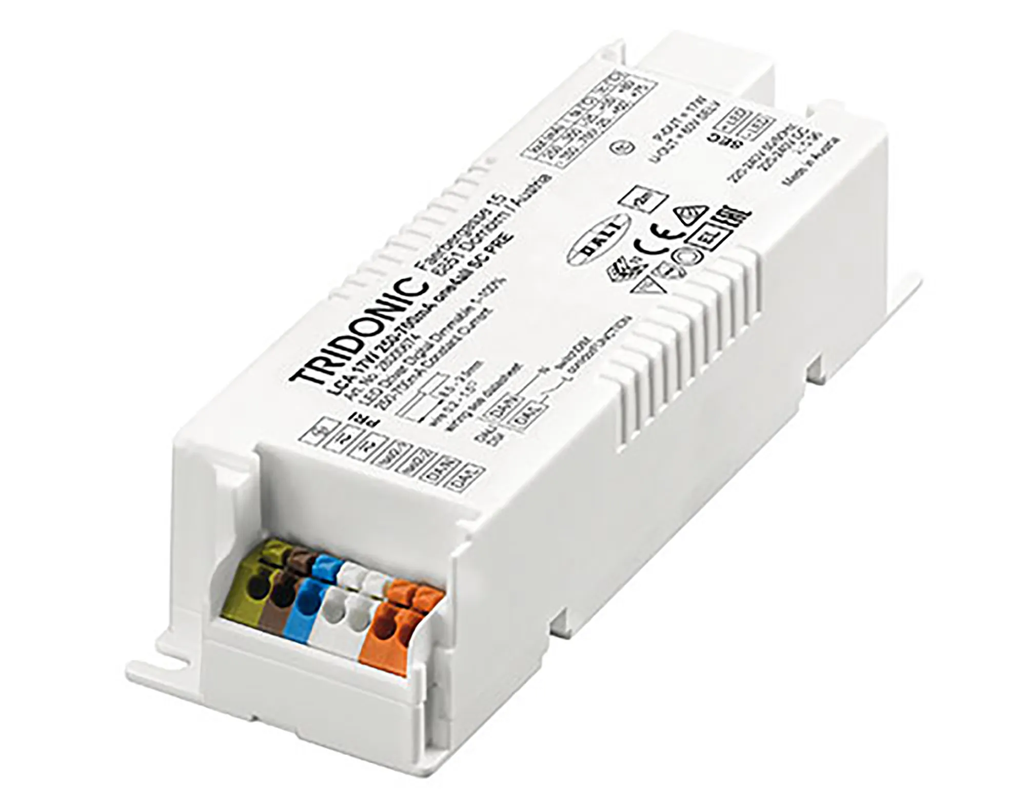 28000674 LCA Tridonic 17W 250-700mA one4all Dimmable SC PRE Constant Current LED Driver ...